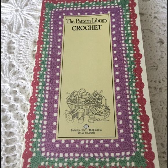 Accents | The Pattern Library Crochet Patterns Book Dated 1981 | Poshmark